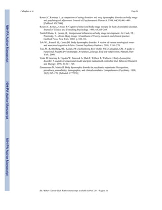 Callaghan, et. al. 2012-An Empirical Model of Body Image Disturbance ...