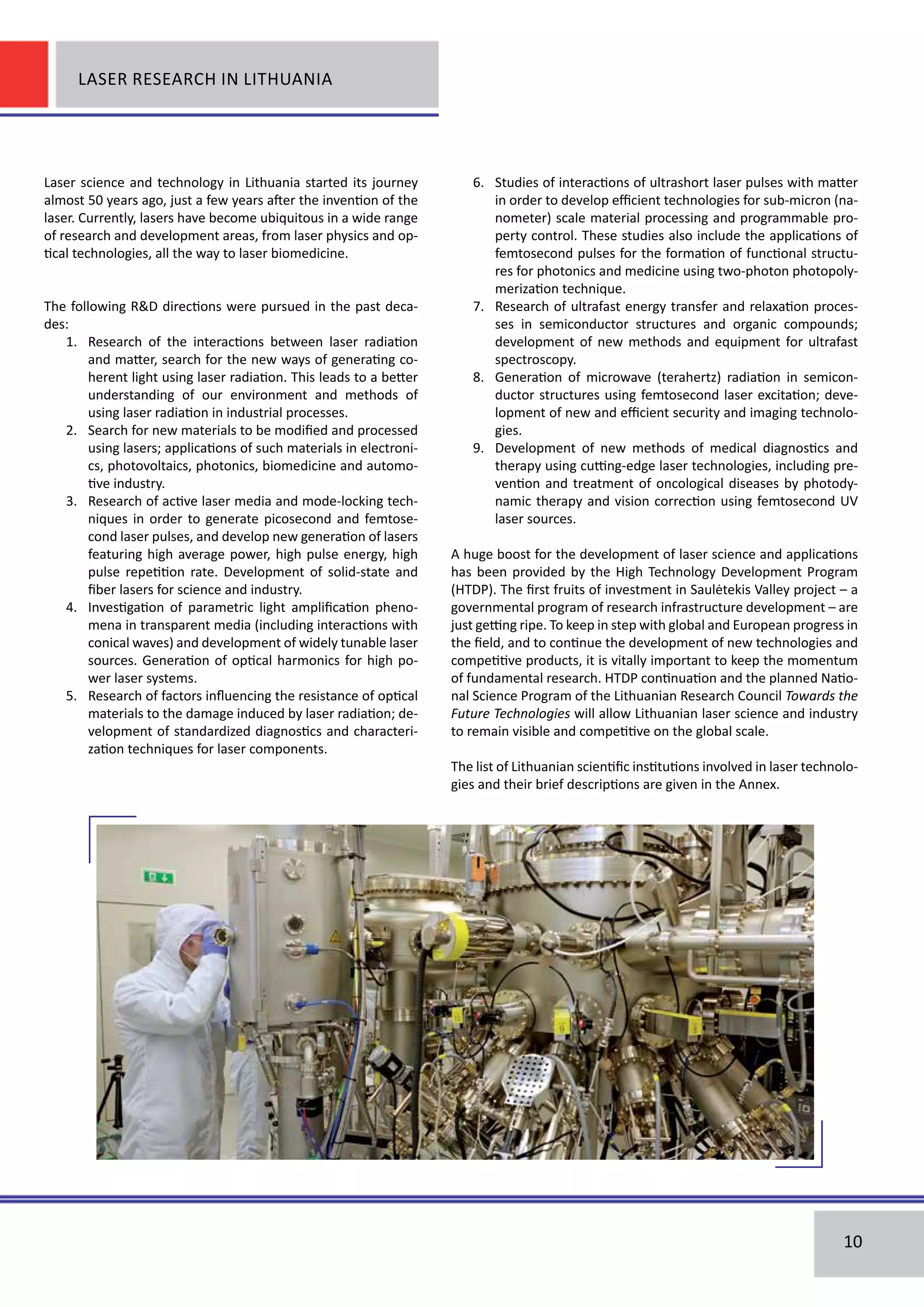 Laser Technologies in Lithuania. 2015.PDF