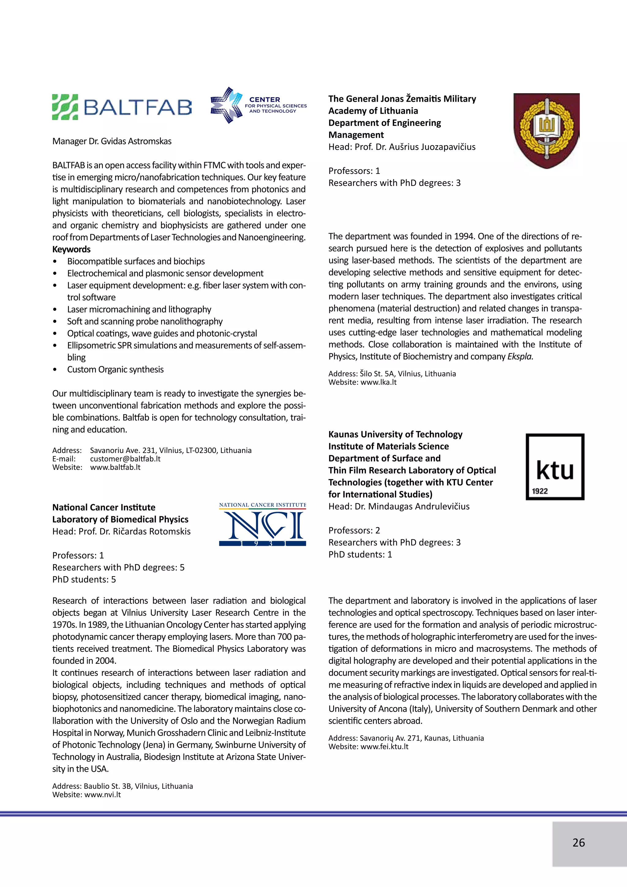 Laser Technologies in Lithuania. 2015.PDF