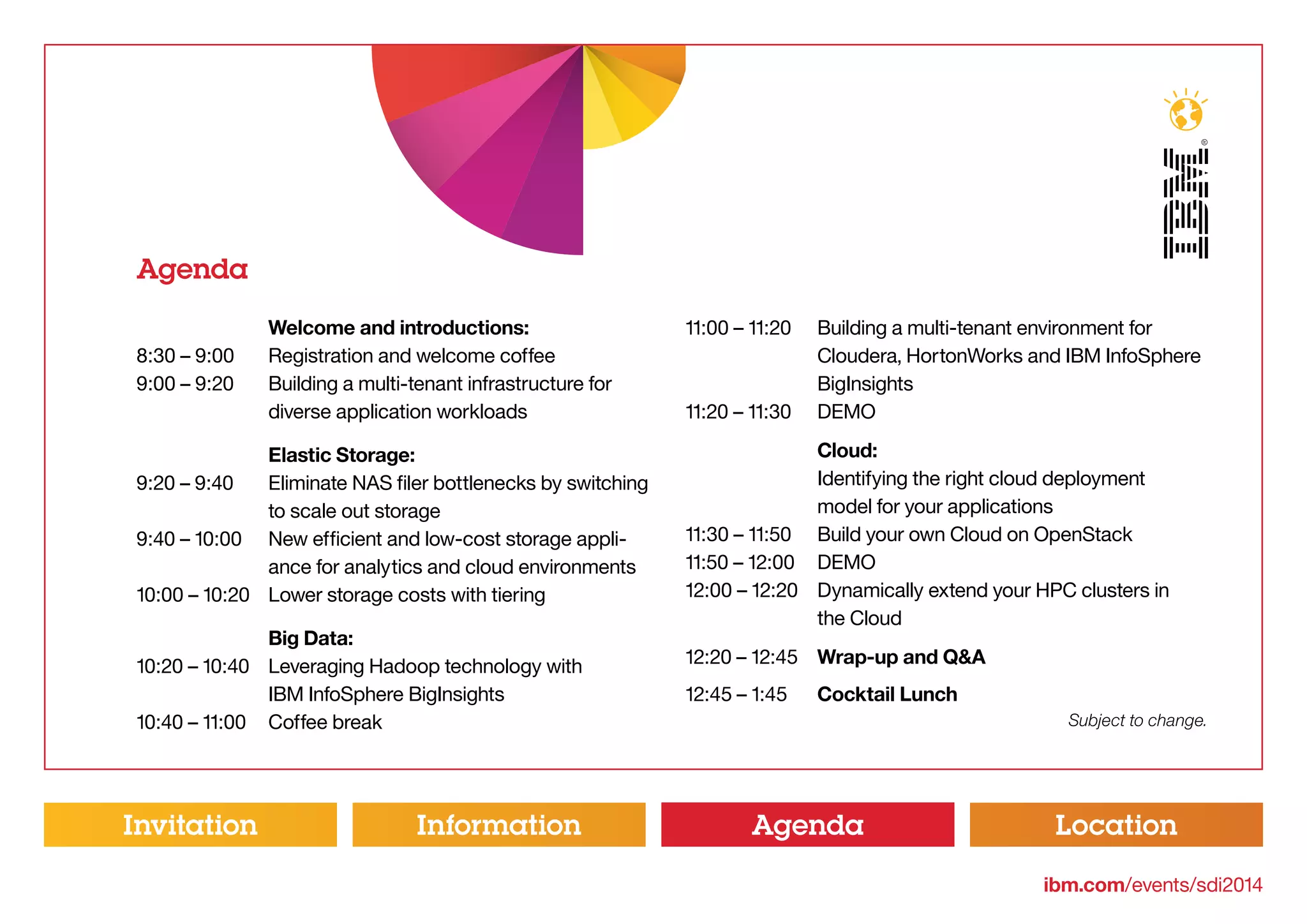 IBM_Invitation_Cloud_BigData&Storage_2-4Dec | PDF