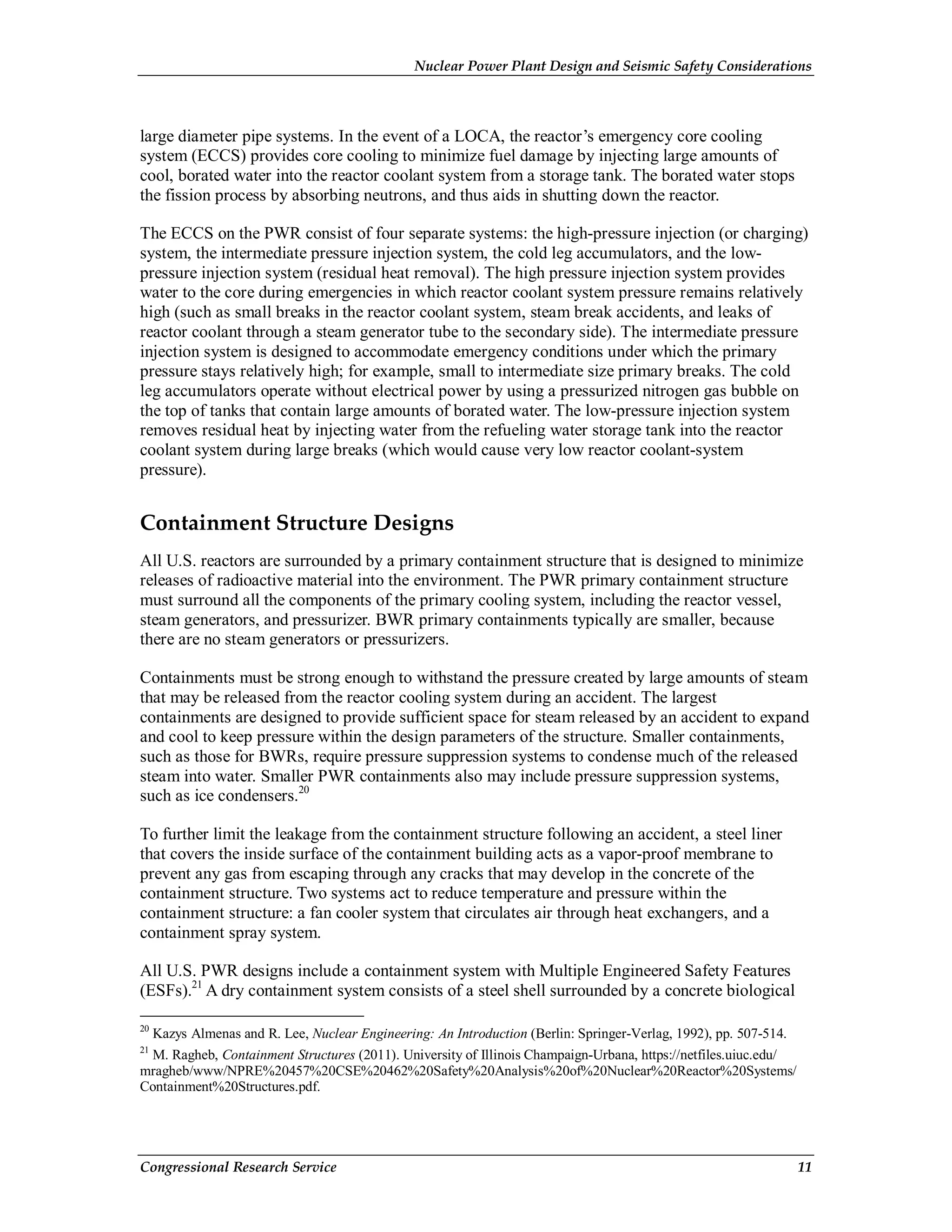 R41805_Nuclear Power Plant Seismic Safety | PDF