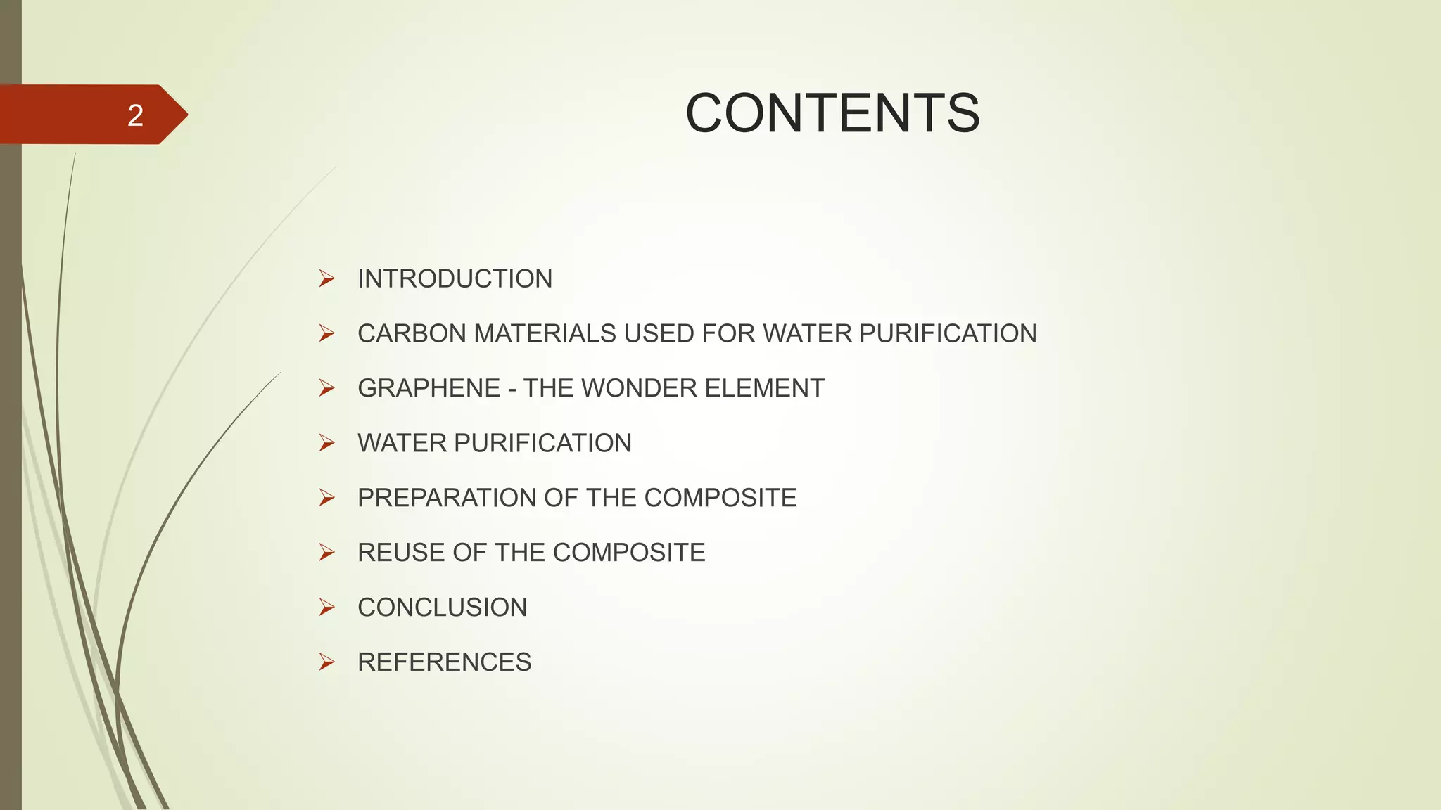 Water purification using graphene from sugar (1) | PPTX