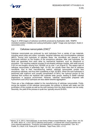 Guide to cellulose nanomaterials | PDF