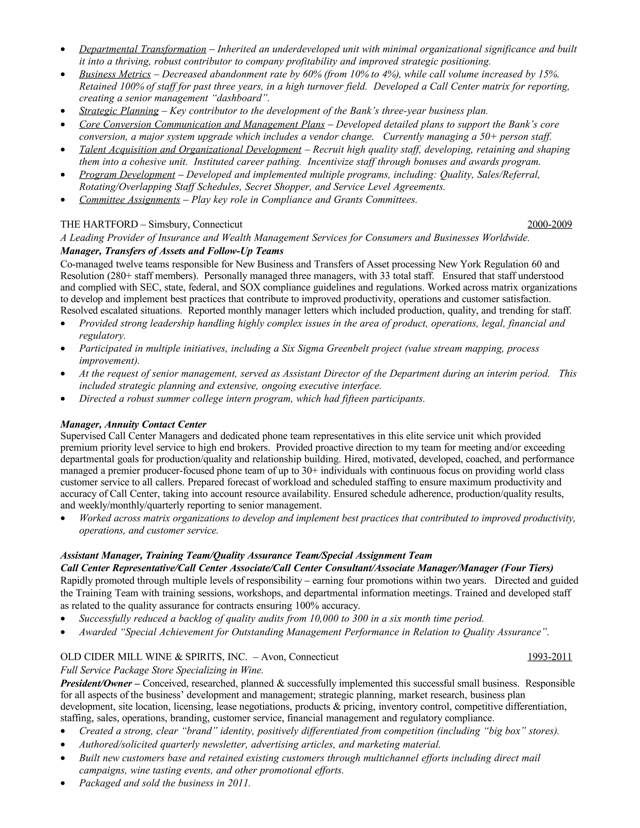 Carchidi Resume | PDF