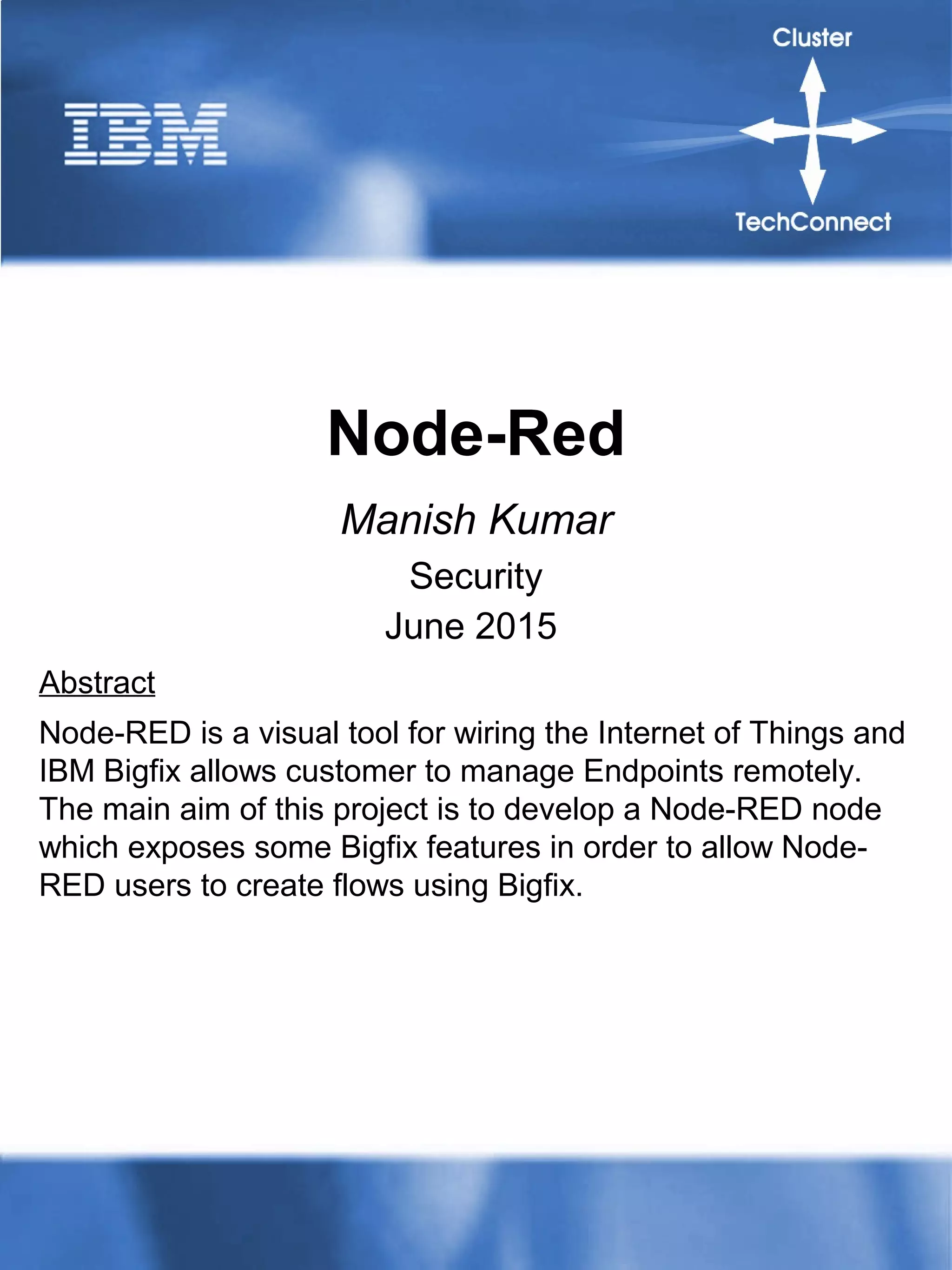 Node-Red Poster | ODP