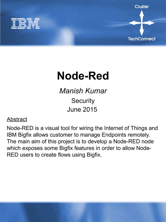 Node-Red Poster | ODP