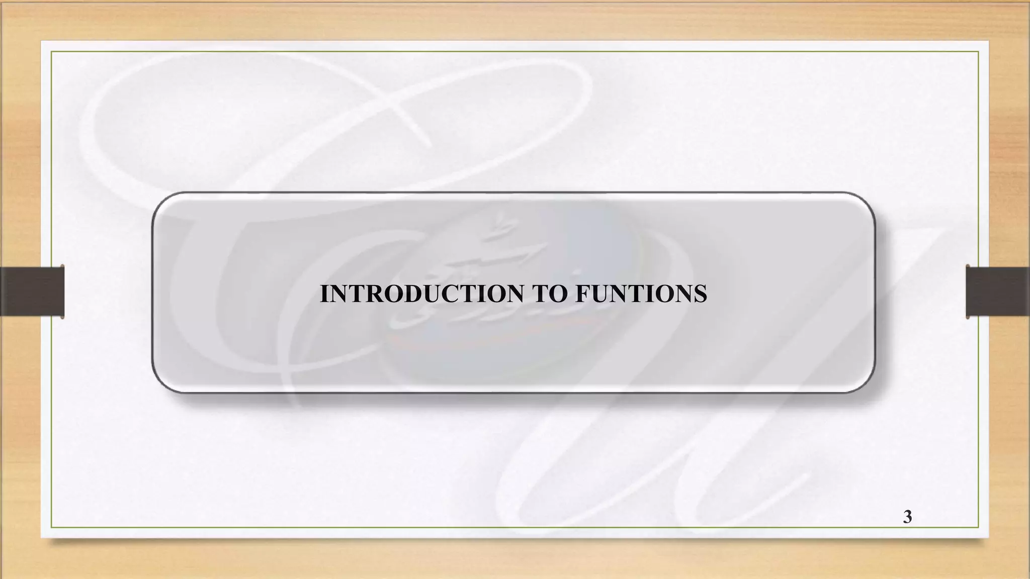 Introduction to Function and there types | PPT