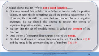 Introduction to Function and there types | PPT