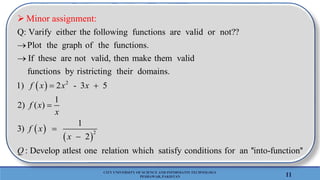 Introduction to Function and there types | PPT