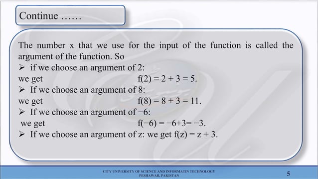 Introduction to Function and there types | PPT