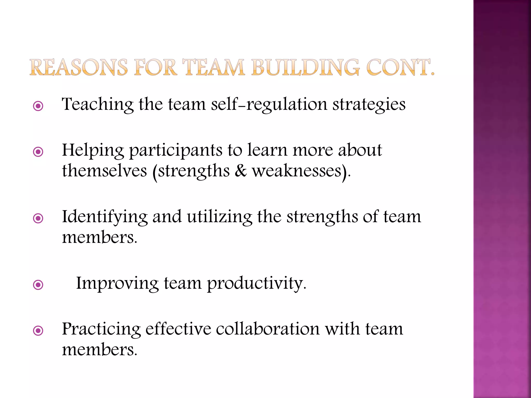 TEAM BUILDING PRESENTATION | PPTX