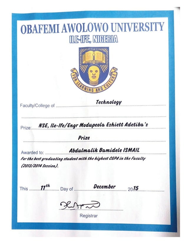 graduation awards | PDF