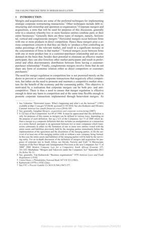 failing firm doctrine | PDF