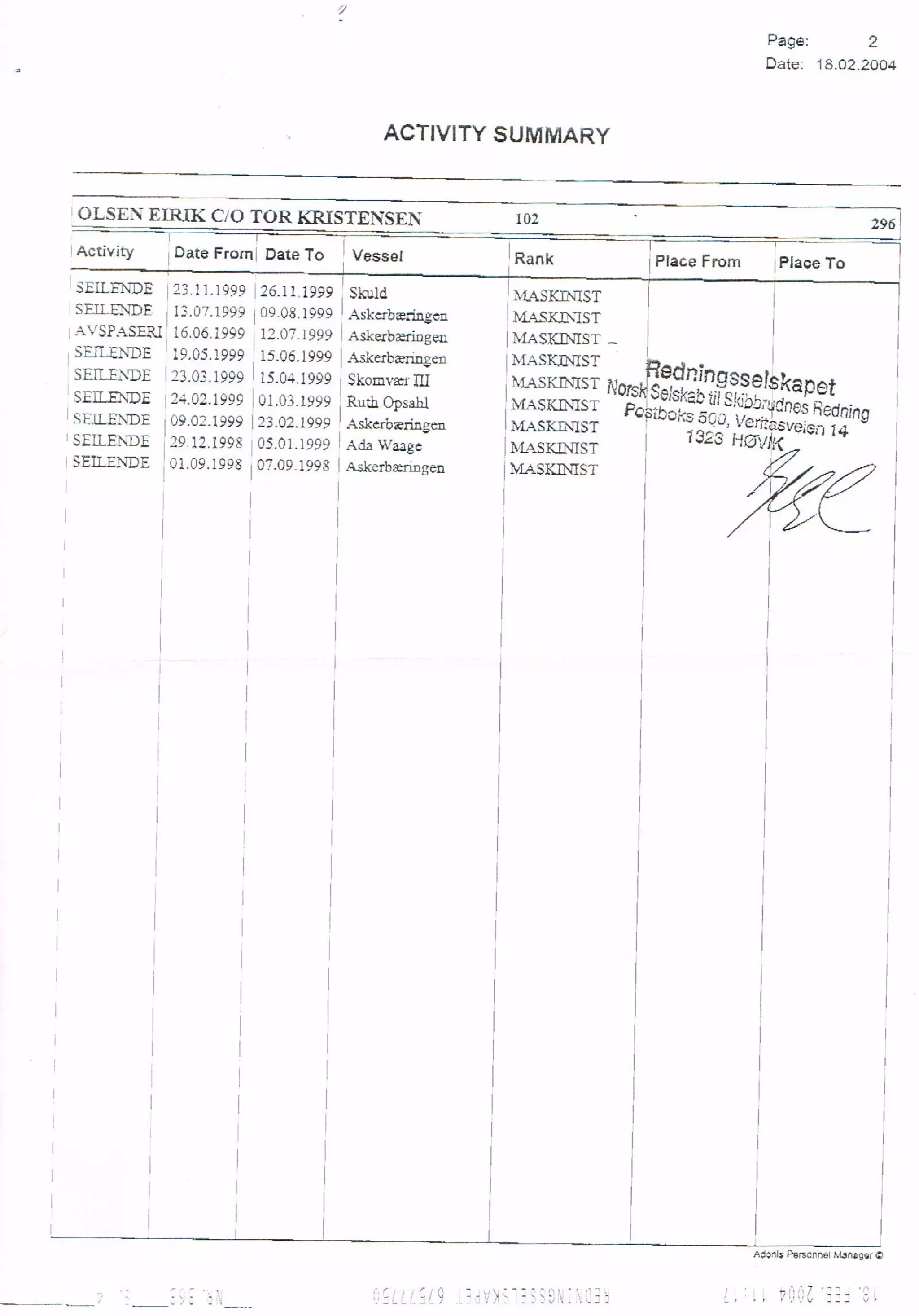 Sailing confirmation Rescue company.PDF