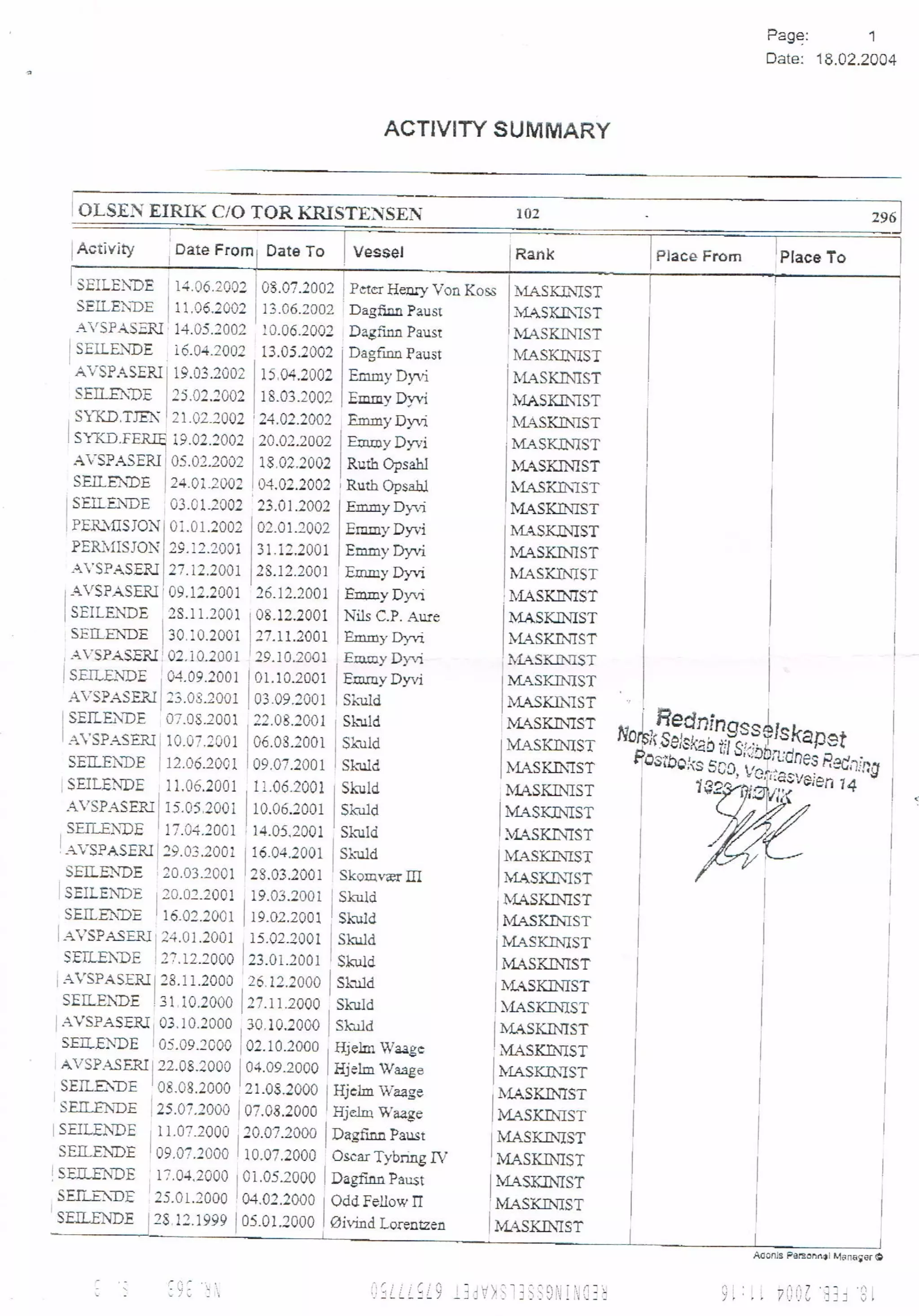 Sailing confirmation Rescue company.PDF