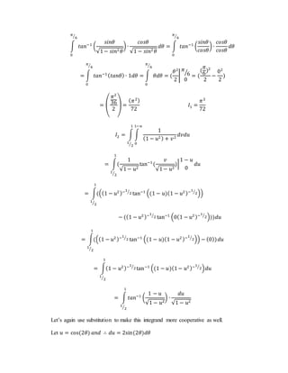 Paul Bleau Calc III Project 2 - Basel Problem | DOCX | Physics | Science