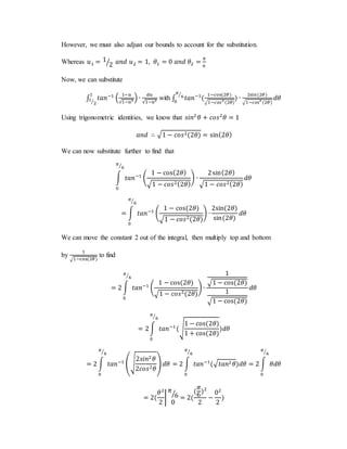 Paul Bleau Calc III Project 2 - Basel Problem | DOCX | Physics | Science