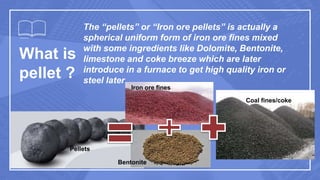 Pelletization of iron ores and the type of wear liners used in thier ...