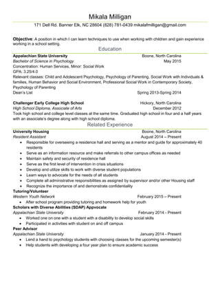 Resume_update 3 | PDF | Undergraduate Education | College Education