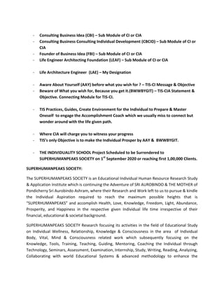 EVK'S SUPERHUMANPEAKS PROPERSONAL PROFILE | PDF | Hinduism | Religion & Spirituality