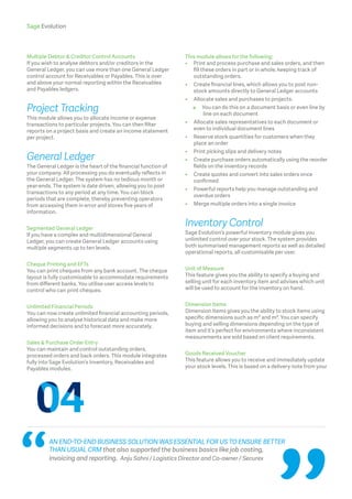 SEvoOverview_brochure April 2016 | PDF