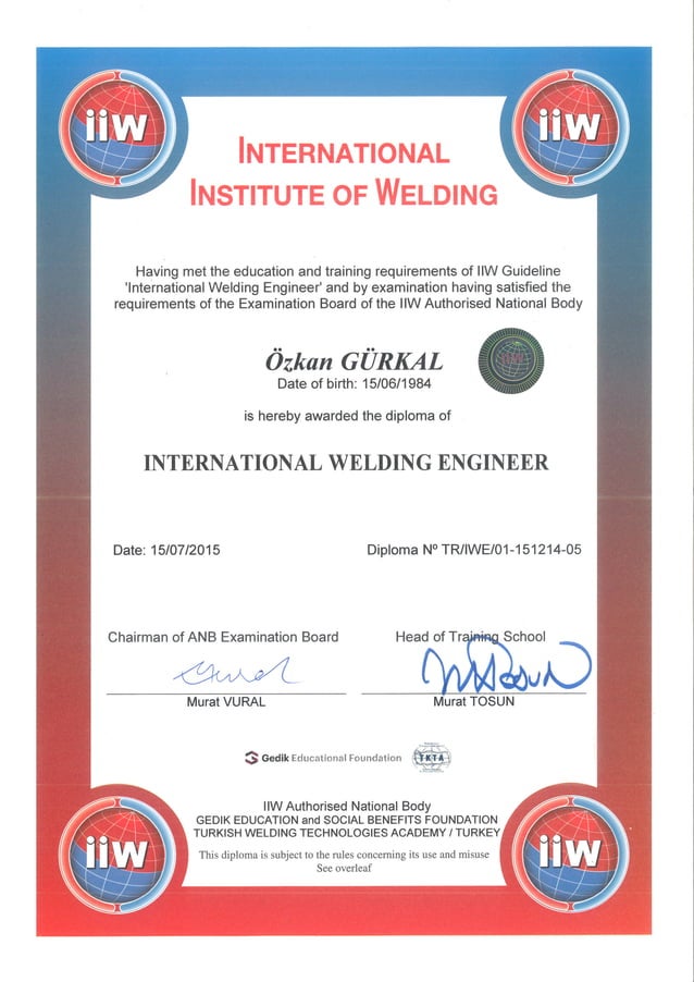 Welding_Diploma | PDF