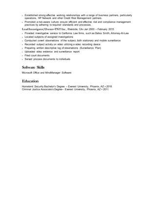 E.E Smith Resume 2016 | DOCX