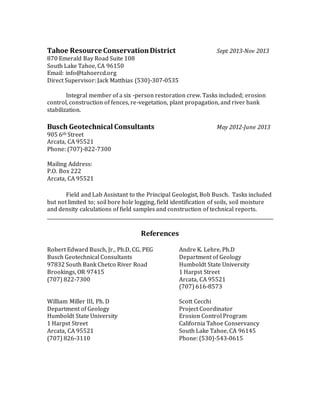 Mark Tennyson Resume | DOCX