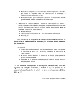 2da. parte consideraciones | DOC