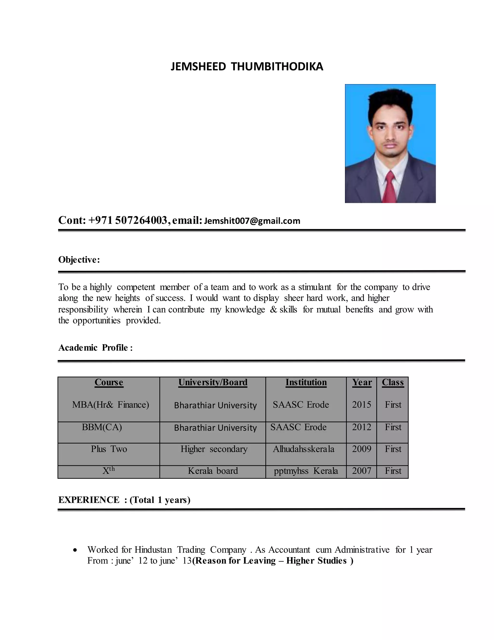 JEMSHEED THUMBITHIDIKA | DOCX
