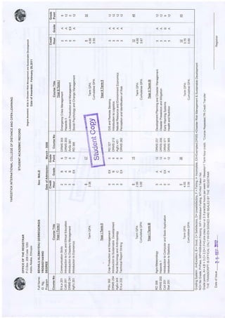 Bsc Yardstick Pdf