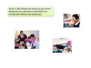 OBESIDAD EN MEXICO | PPTX