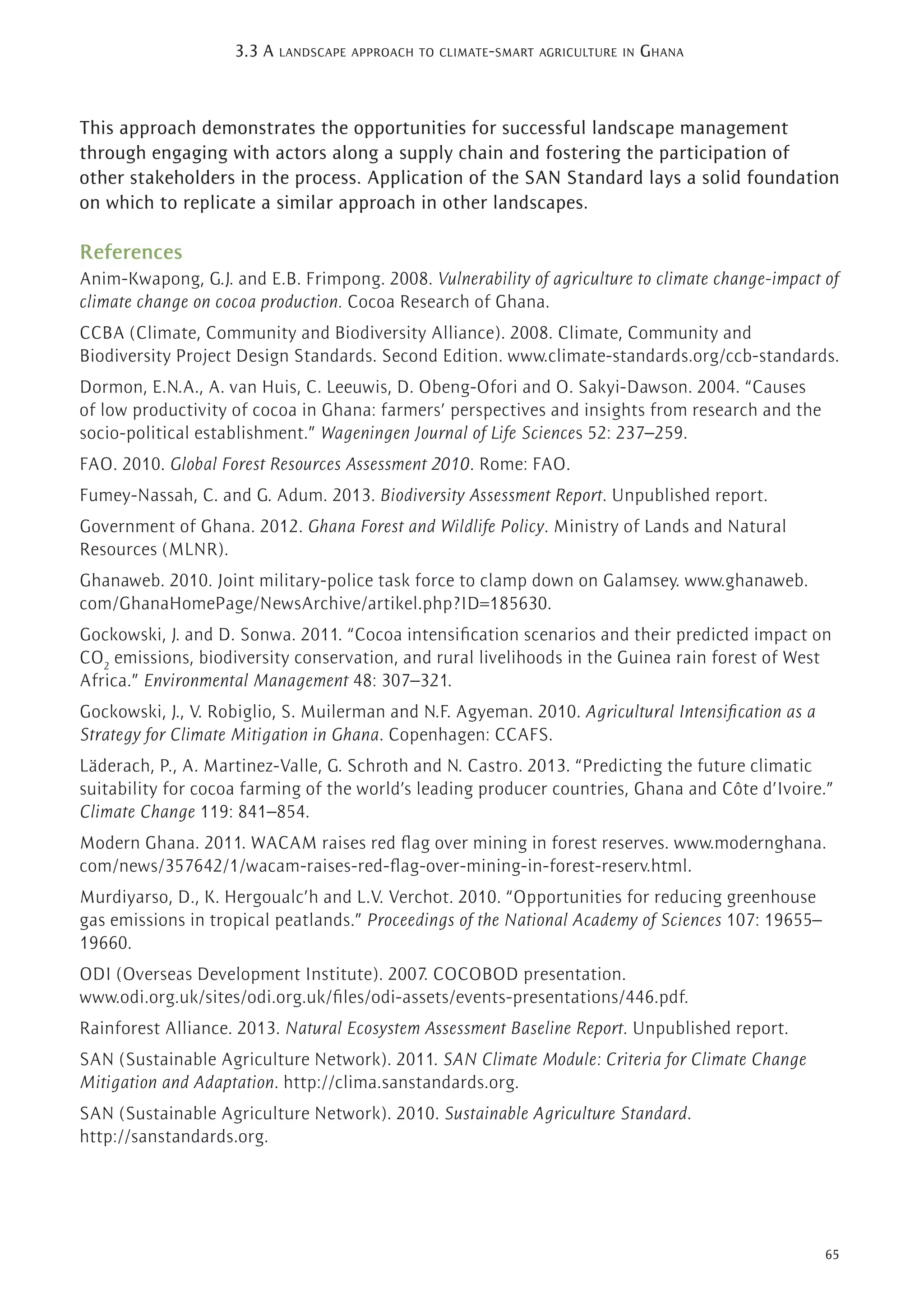 A-landscape-approach-to-climate-smart-agriculture-in-Ghana | PDF ...