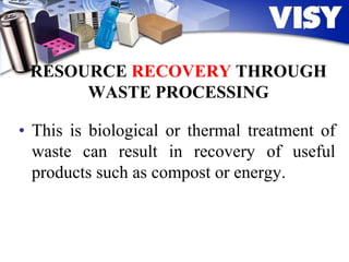 LECTURE 9.ppt SOLID WASTE MANAGEMENT | PDF