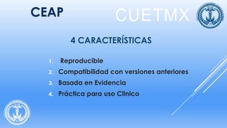 2da CLASE - Enfermedad Venosa - CLASIFICACIÓN CEAP - CUETMX.pdf