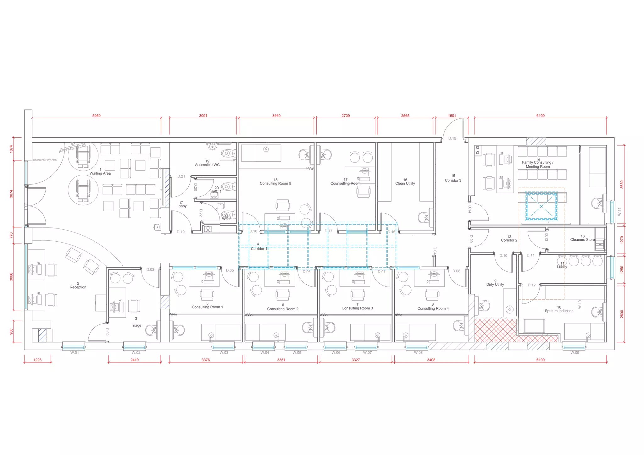 TB Clinic Proposed Layout | PDF