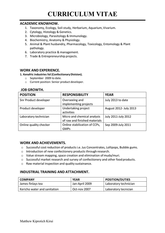 MATTHEW CV 2016 (6) | PDF