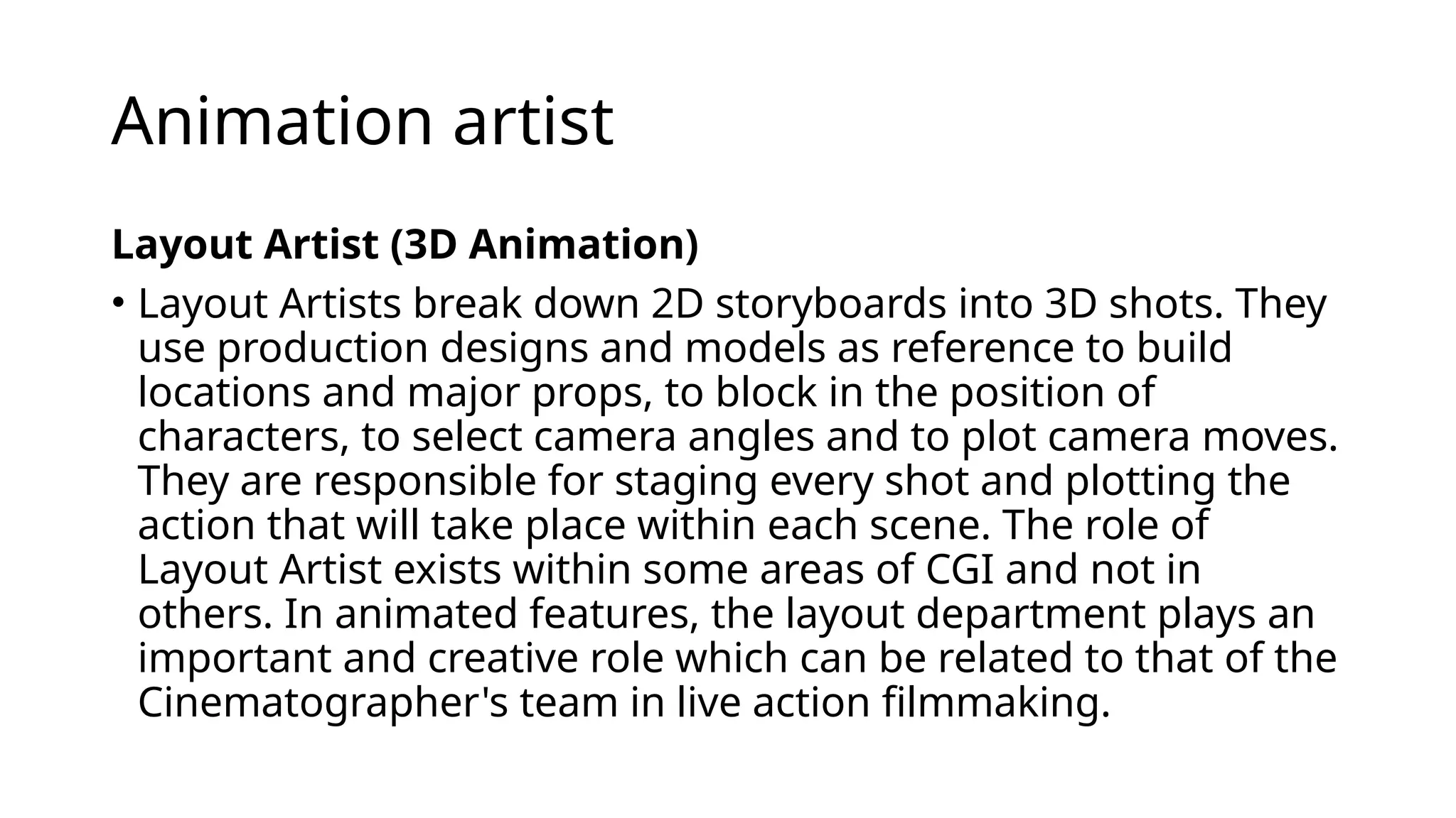 2D and 3D Animation: Motion in Dimension | PPTX