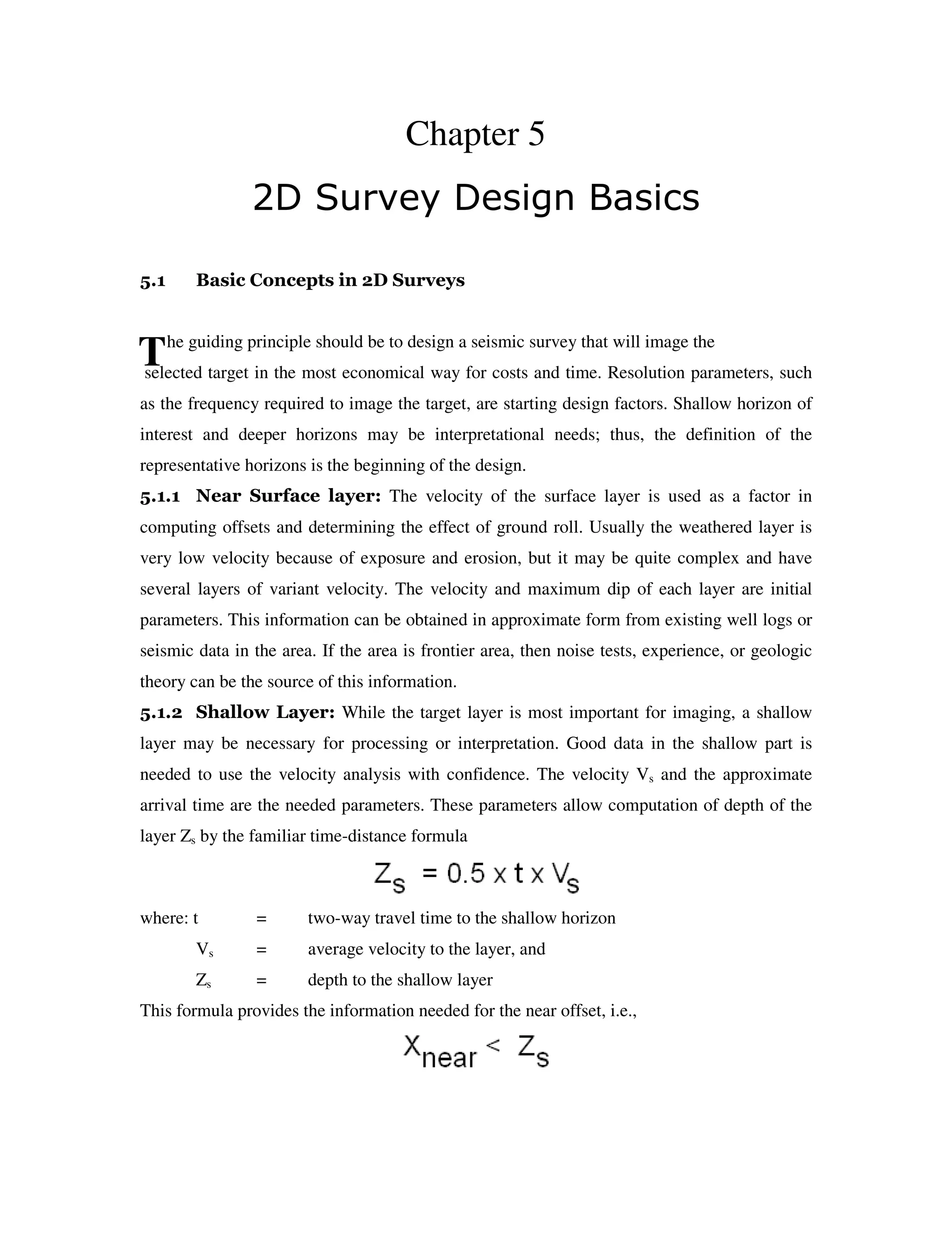 2 d and 3d land seismic data acquisition and seismic data processing | PDF