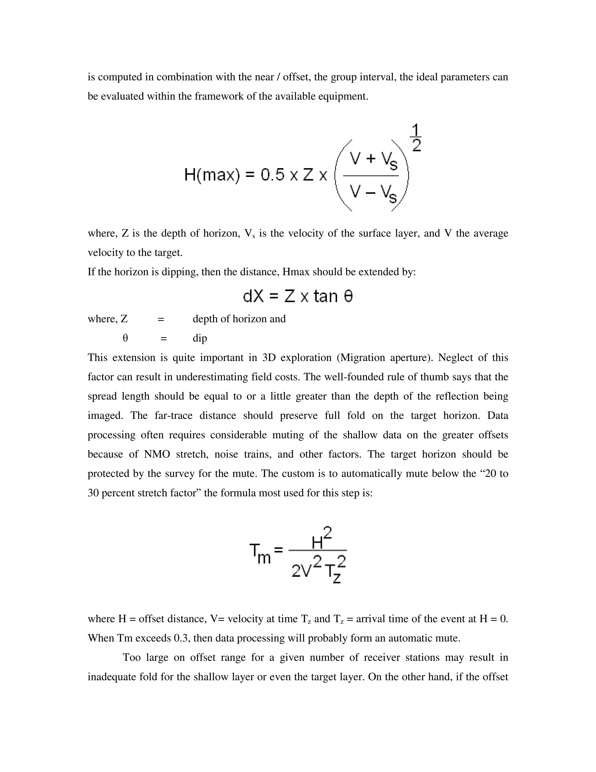 2 d and 3d land seismic data acquisition and seismic data processing | PDF
