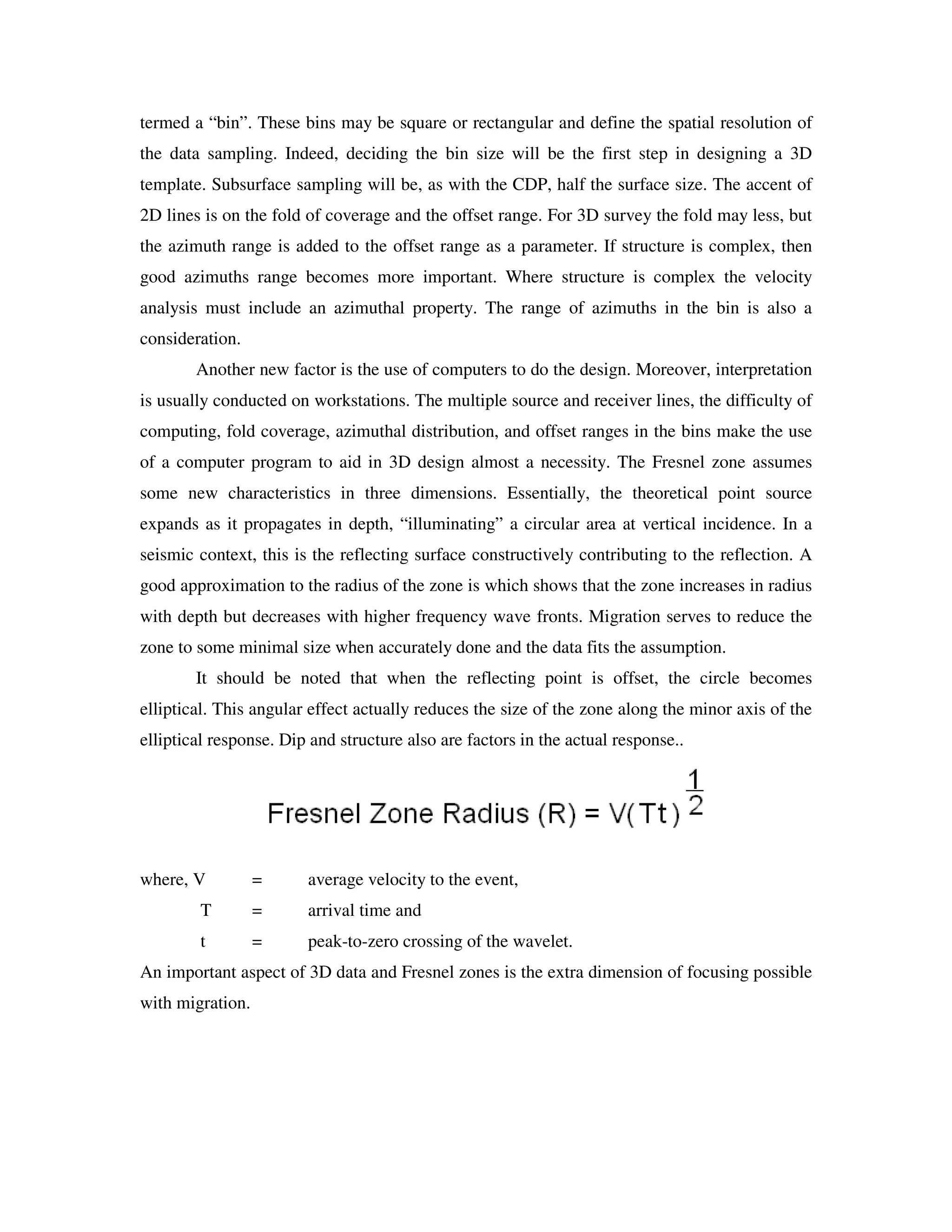 2 d and 3d land seismic data acquisition and seismic data processing | PDF