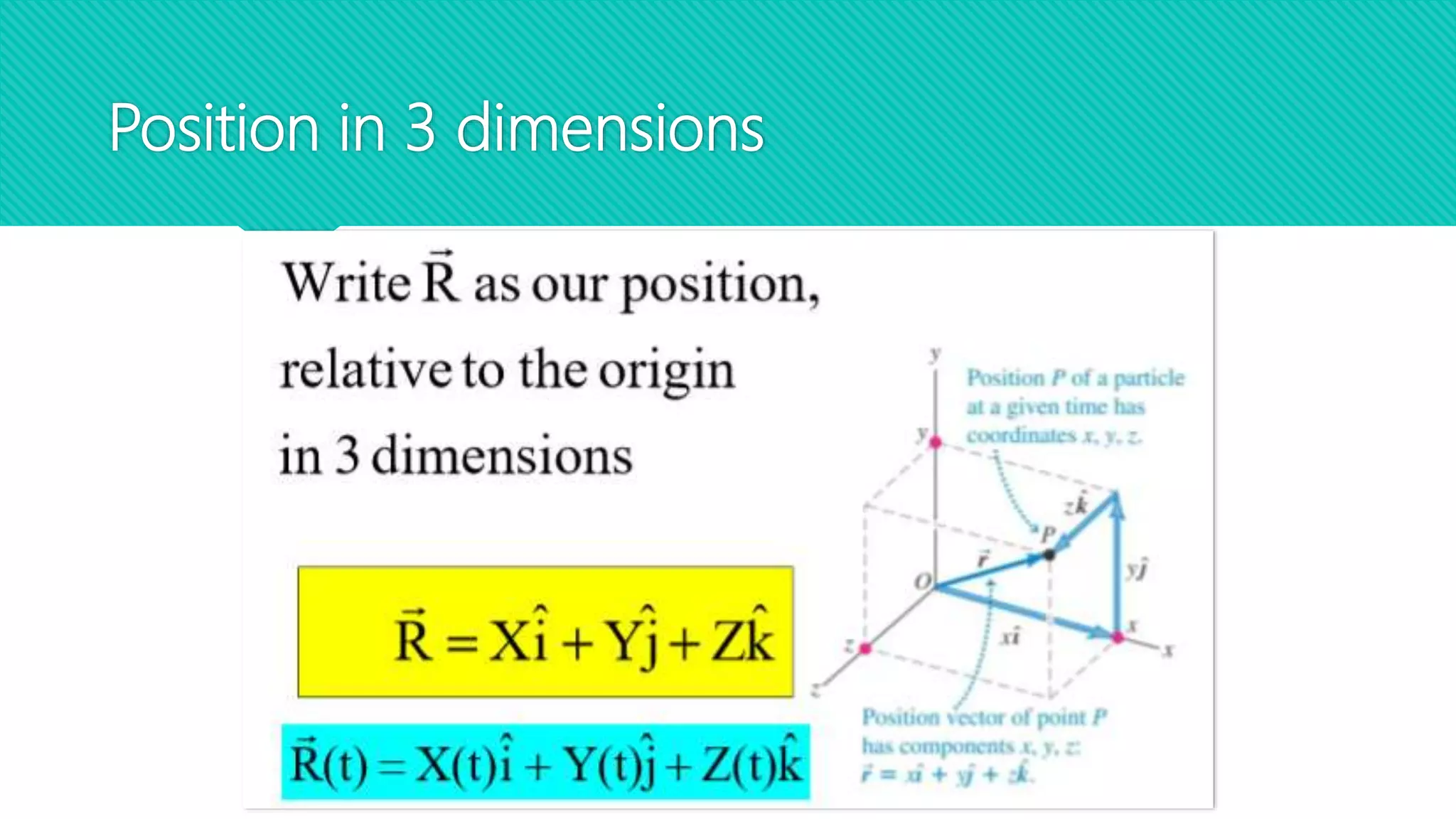 2d and 3d motion | PPTX