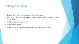 2D Animation in Flash | PPT