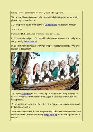TRANSFORMATION OF 2D ANIMATION | PDF