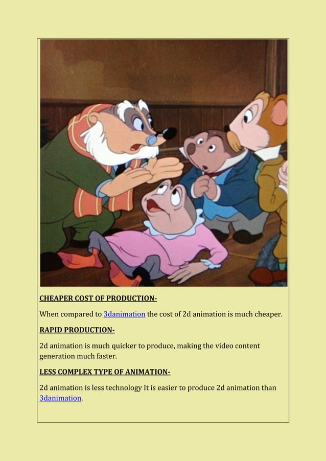 TRANSFORMATION OF 2D ANIMATION | PDF