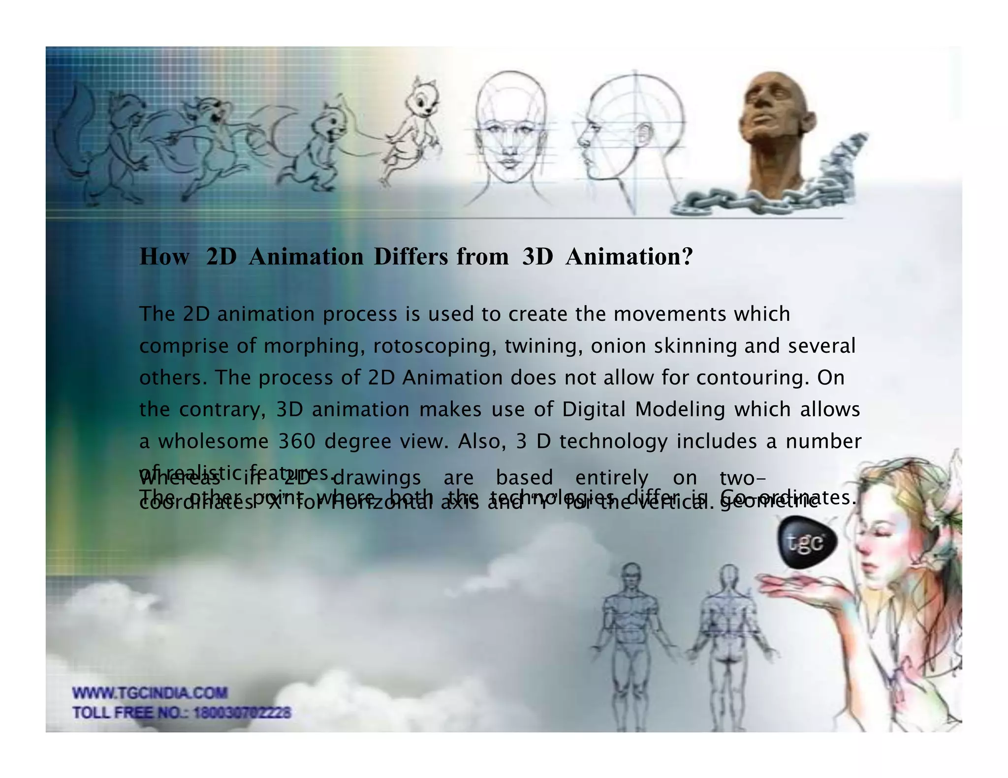 2 d animation vs 3d animation | PPTX