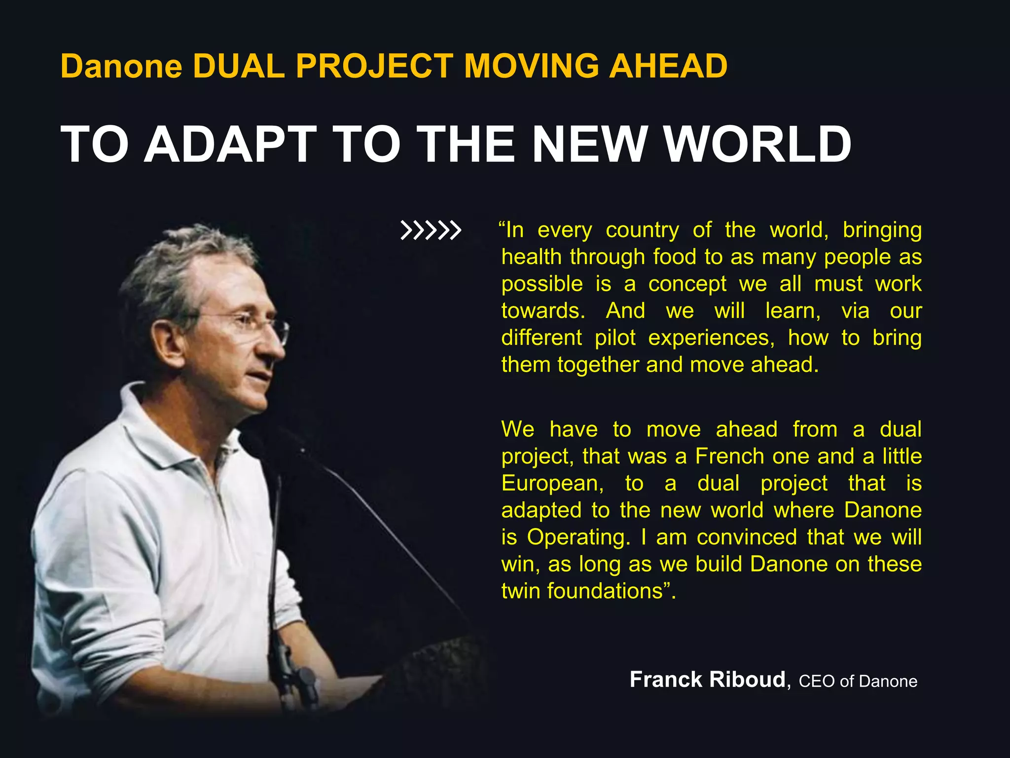 Danone CSR | PPTX