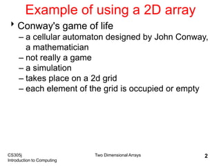 2D Arrays Problems.ppt