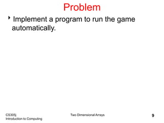 2D Arrays Problems.ppt