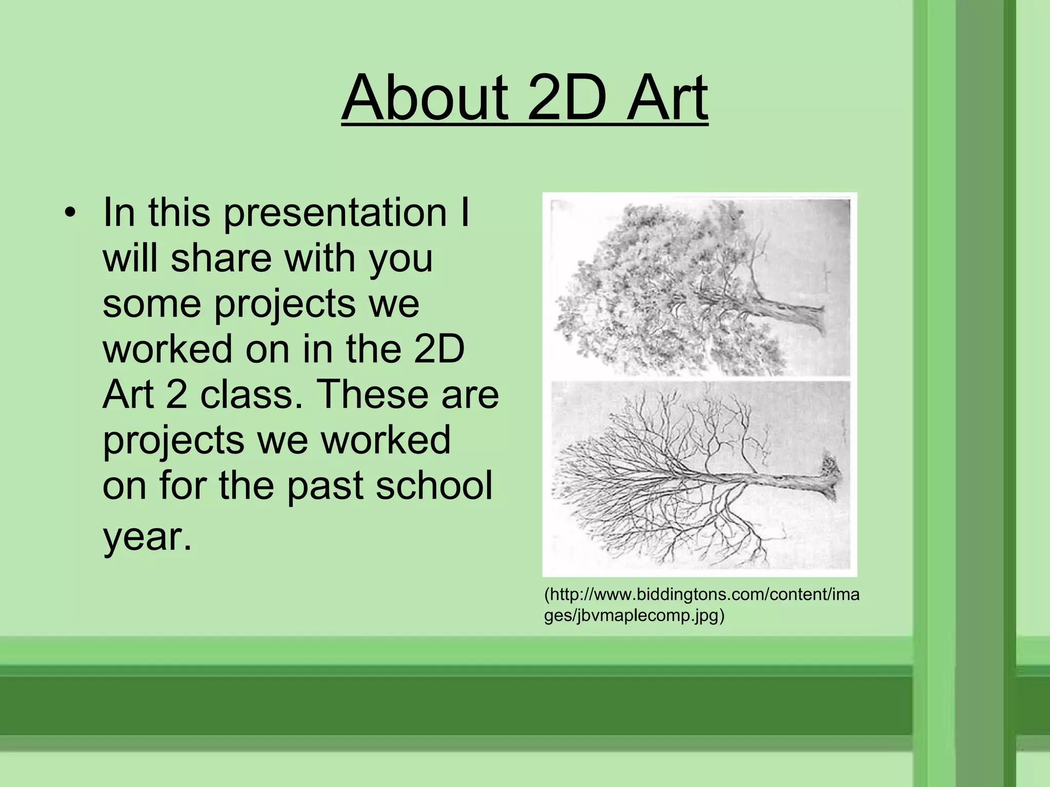 2 D Art Class | PPT